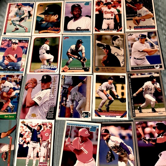 Topps | Other | 4 Vintage Baseball Cards For Collectors | Poshmark